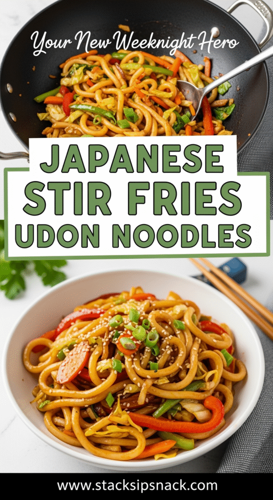 Japanese Stir Fries Udon Noodles: Your Ultimate 20-Minute Weeknight ...