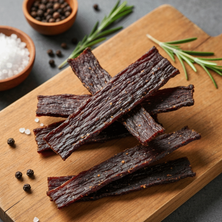 Deer jerky recipe for the most addictive savory snack ever 2025