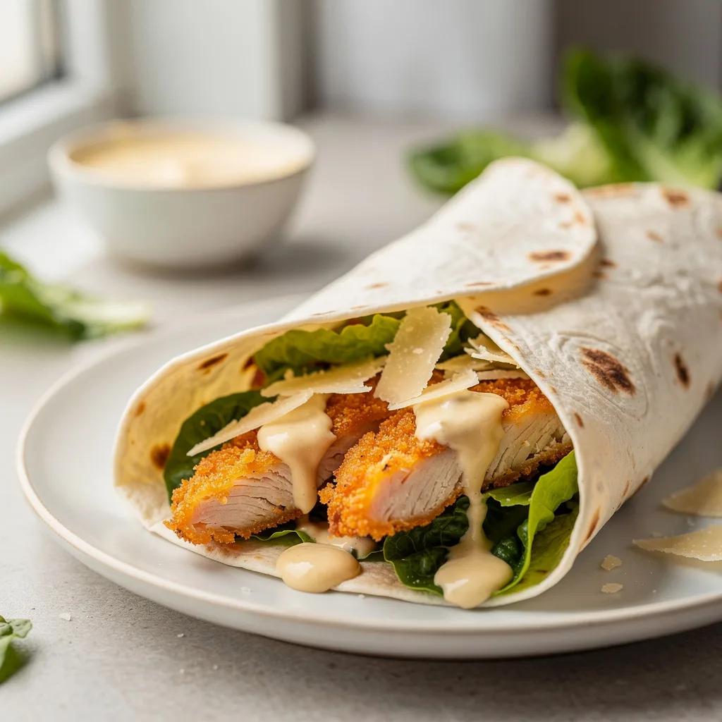 Crispy Chicken Caesar Wrap Recipe for a Crunchy, Creamy Lunch 2026