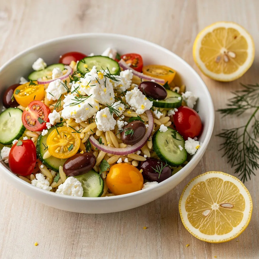 Lemon Orzo Spring Salad: Your Bright & Zesty Make-Ahead Lunch 2026
