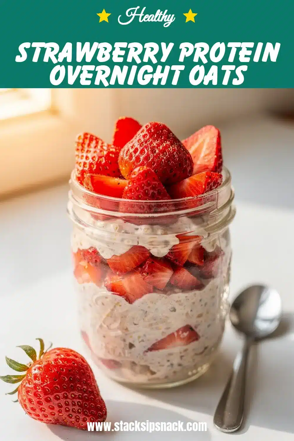 Strawberry Protein Overnight Oats For A Dreamy Morning Boost 2026